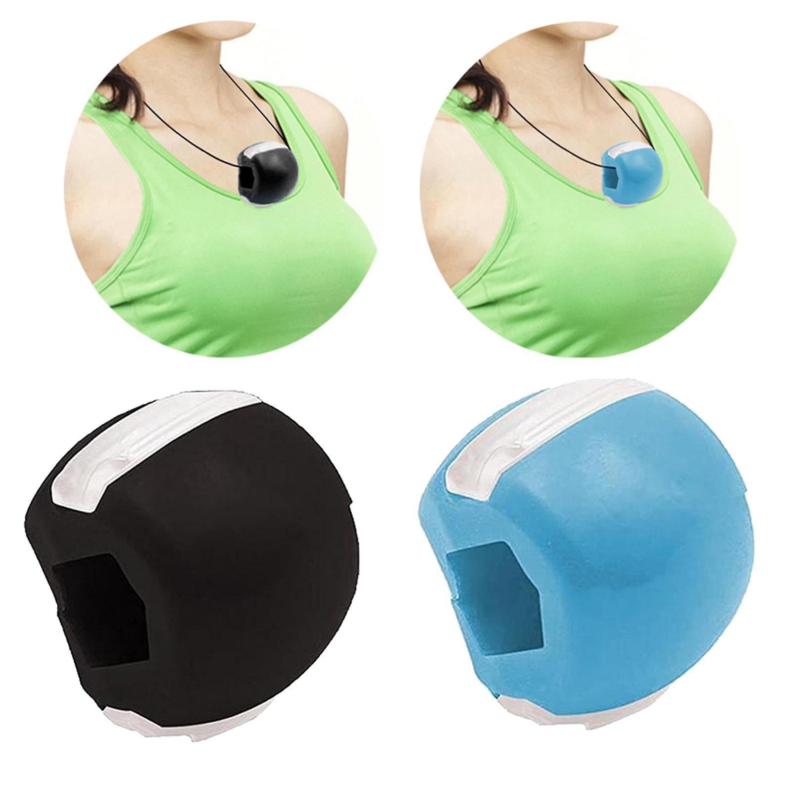 2 X Jaw Jawline Exercise Ball Chisel Chin Chiseled Jawline Neck Face ...