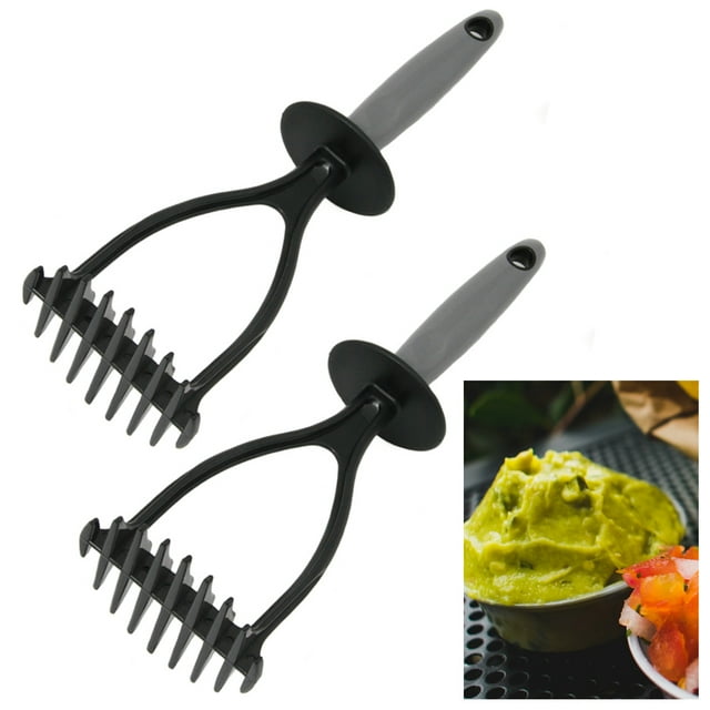 2 X Mashed Potato Press Vegetable Avocado Guac Smasher Hand Tool ...