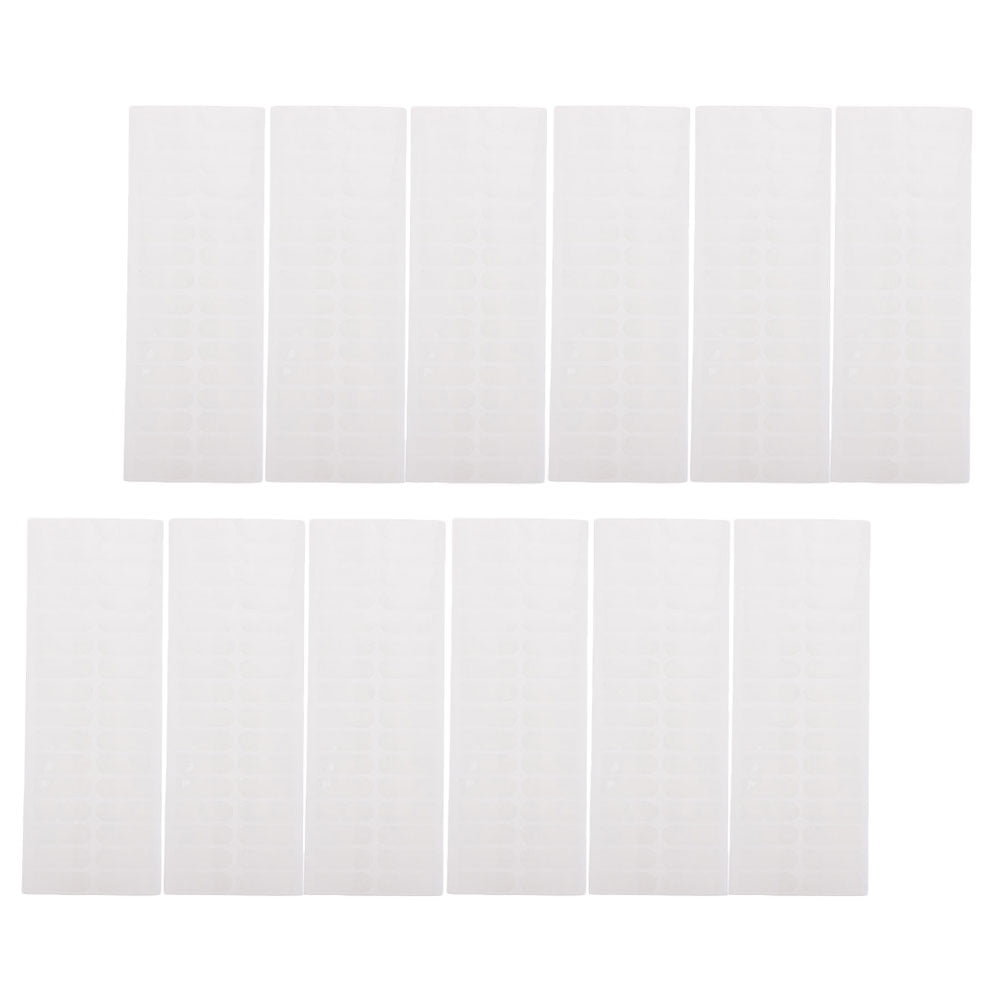 2 X Pvc Self-adhesive Versatile Stickers Affordable Label Multipurpose ...