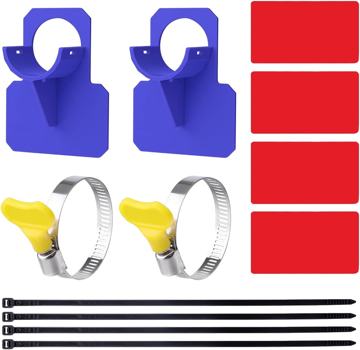 2 X Swimming Pool Pipe Holders-Hose Support Bracket,Fits for 1.5” Inner ...