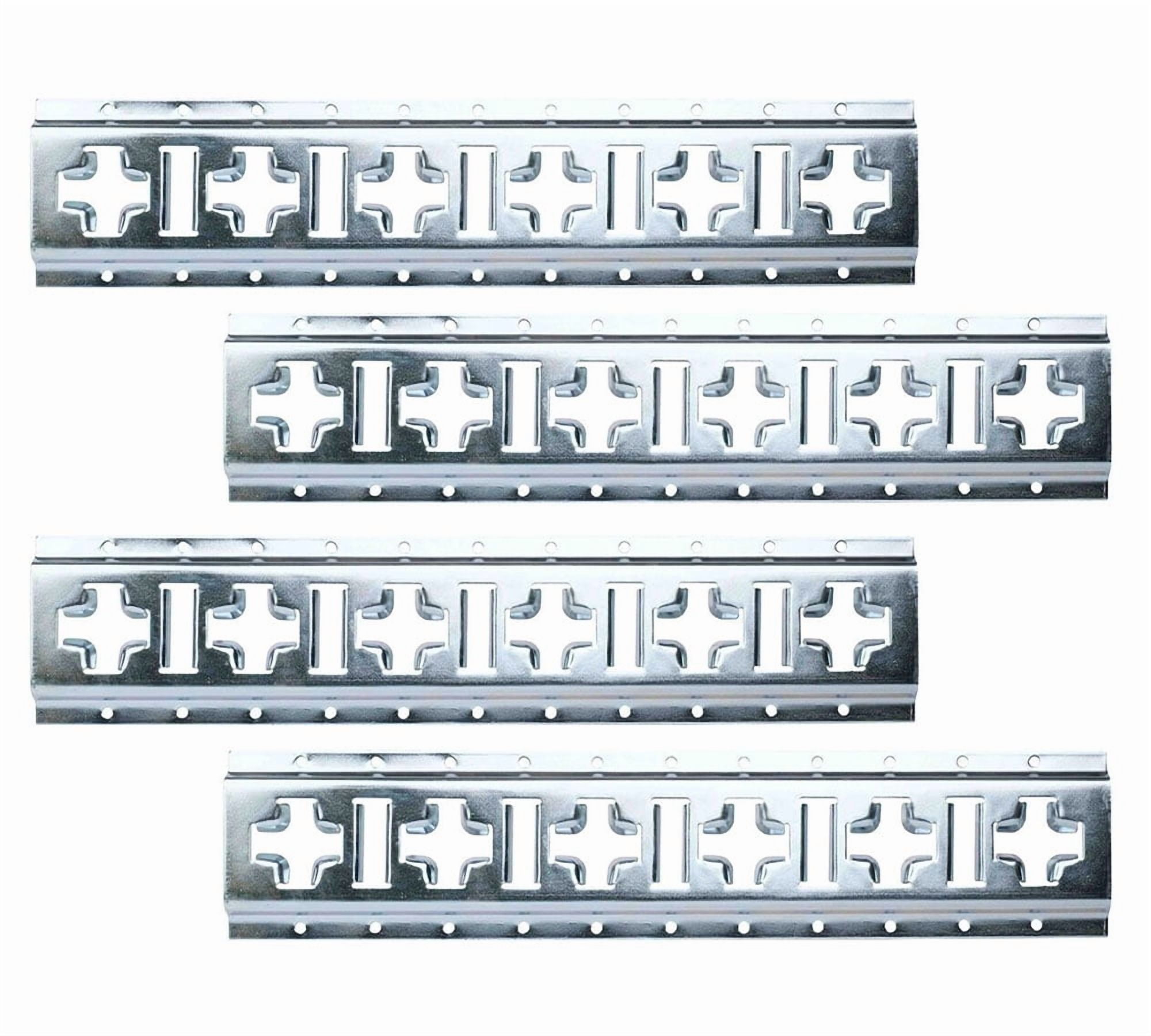 2' X Track Tie Down Rail, ETrack Rail with Horizontal & Vertical Slots ...