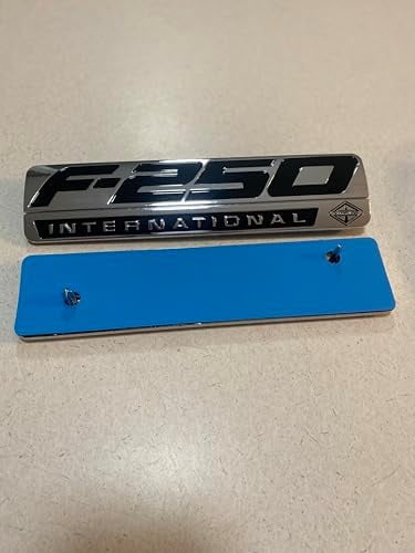 2 X Vintage New 250 International Emblem Nameplate Compatible with 05 ...