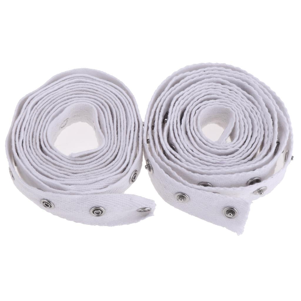 2 Yards 20mm Metal Snap Buttons Tape DIY Sewing Fastener - Walmart.com