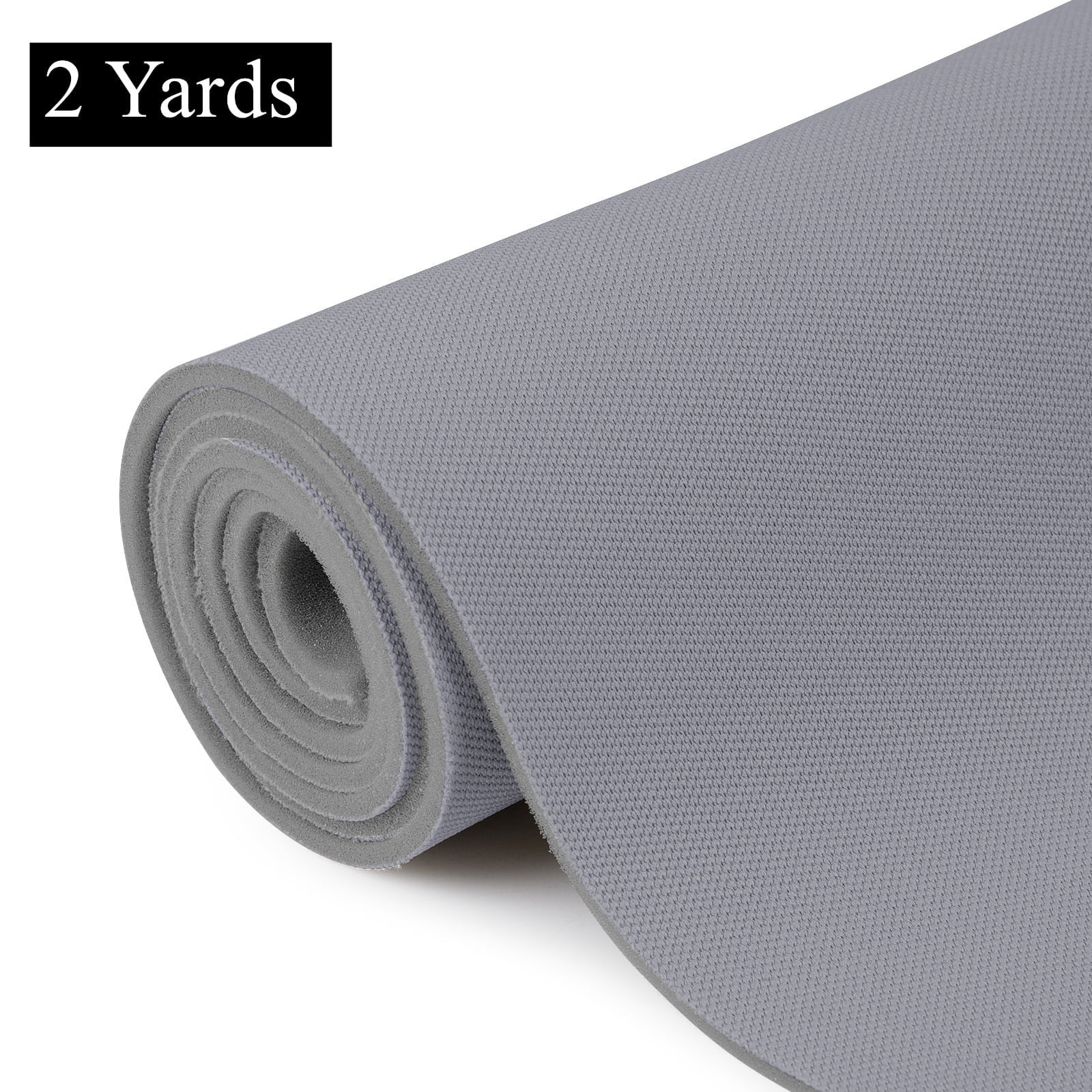 2 Yards Suede Headliner Fabric, 60" Auto Roof Liner, 1/8" Foam Backing ...