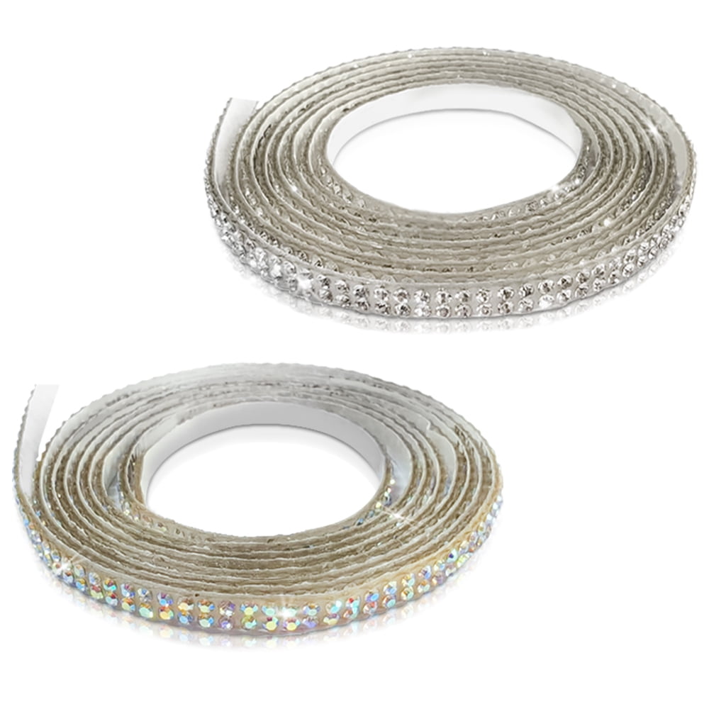 2 Yards Bling Car Trim Self-Adhesive, AFUNTA Car Accessories for Women ...