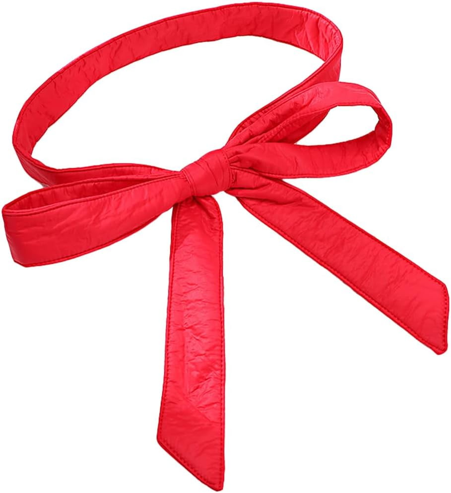 2 Yards Red Coat Belt Down Coat Ribbon Belt Cotton Cloth Belts Long ...