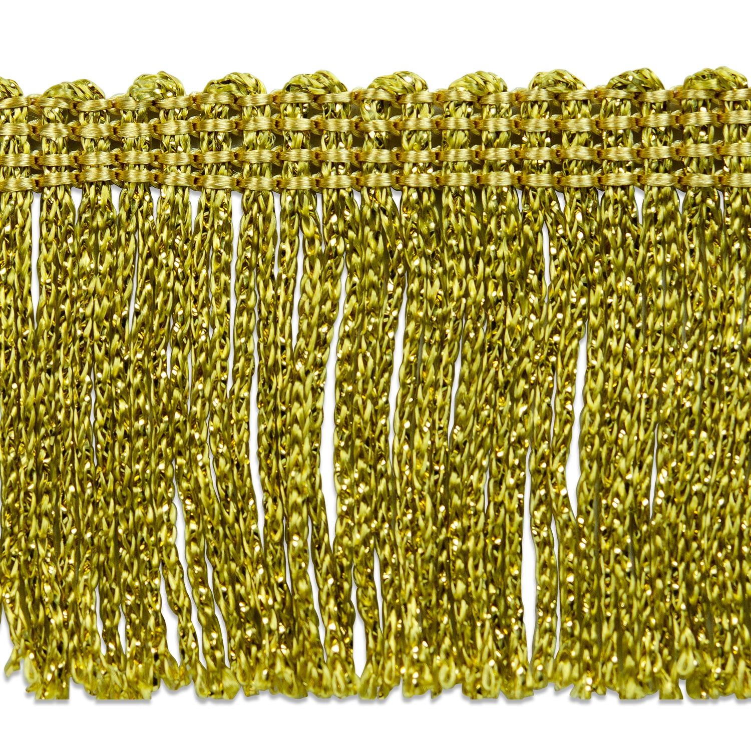 2 Yards of 2" Metallic Chainette Fringe Trim - Walmart.com