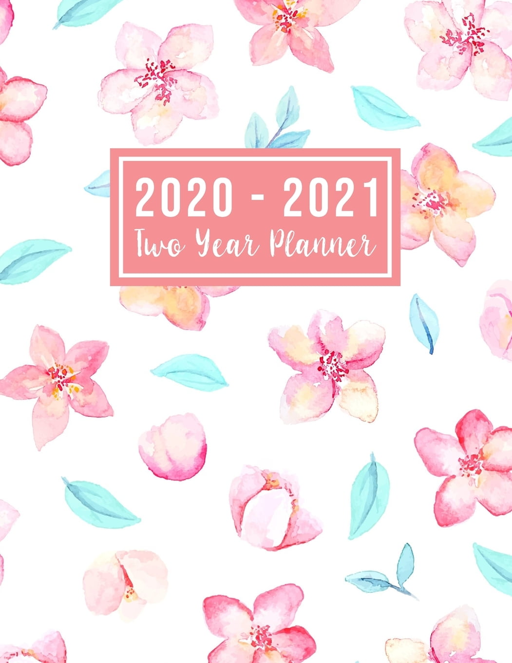 2 Year Monthly Planner 2020-2021: 2020-2021 Two Year Planner: large see ...