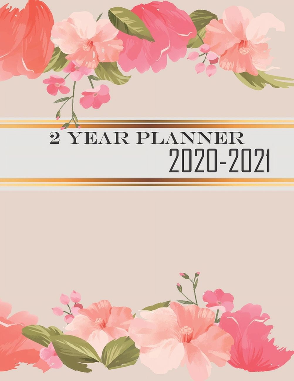 2 Year Planner 2020-2021 : Monthly Plan Ahead Calendar Appointments ...