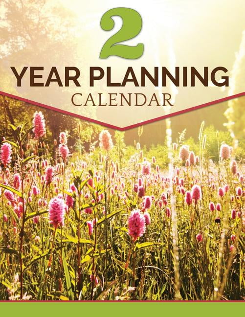 2 Year Planning Calendar (Paperback) - Walmart.com
