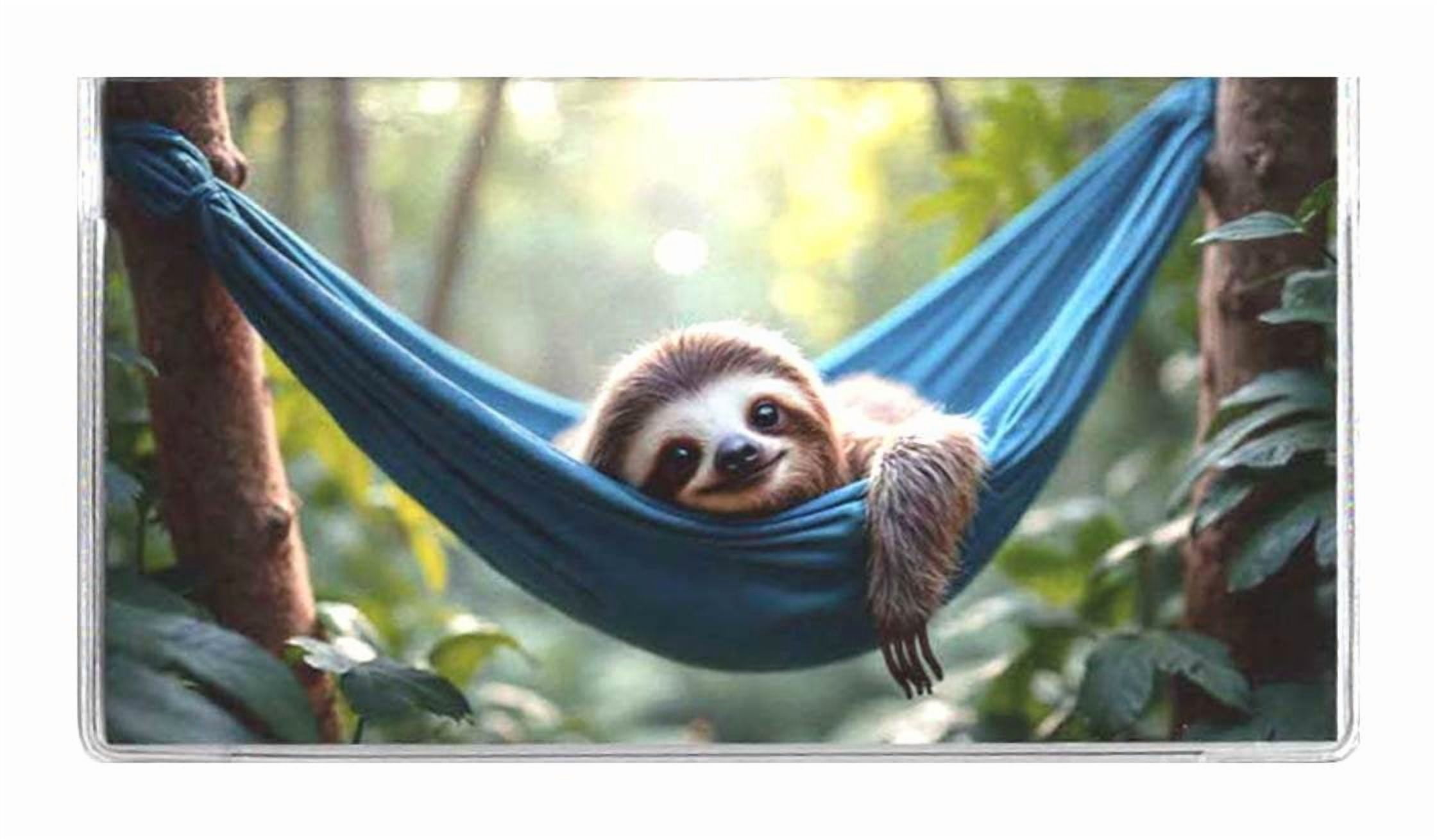 2 Year USA Made Sloth Hammock Pocket Calendar 2026 2027 Planner with Note Pad - Walmart.com