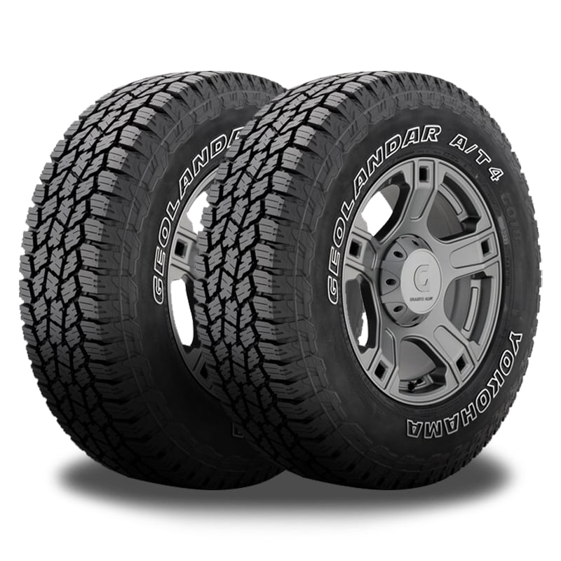 2 Yokohama Geolandar A/T4 G018 275/65R18 123S All Terrain 55K Mi Warranty 10 PLY 110101841 / 275 ...