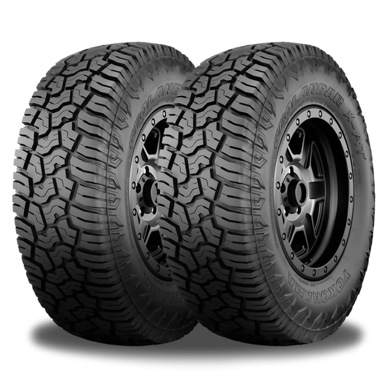 2 Yokohama Geolandar X-AT 285/75R18 129/126Q 10-Ply All Terrain Jeep ...