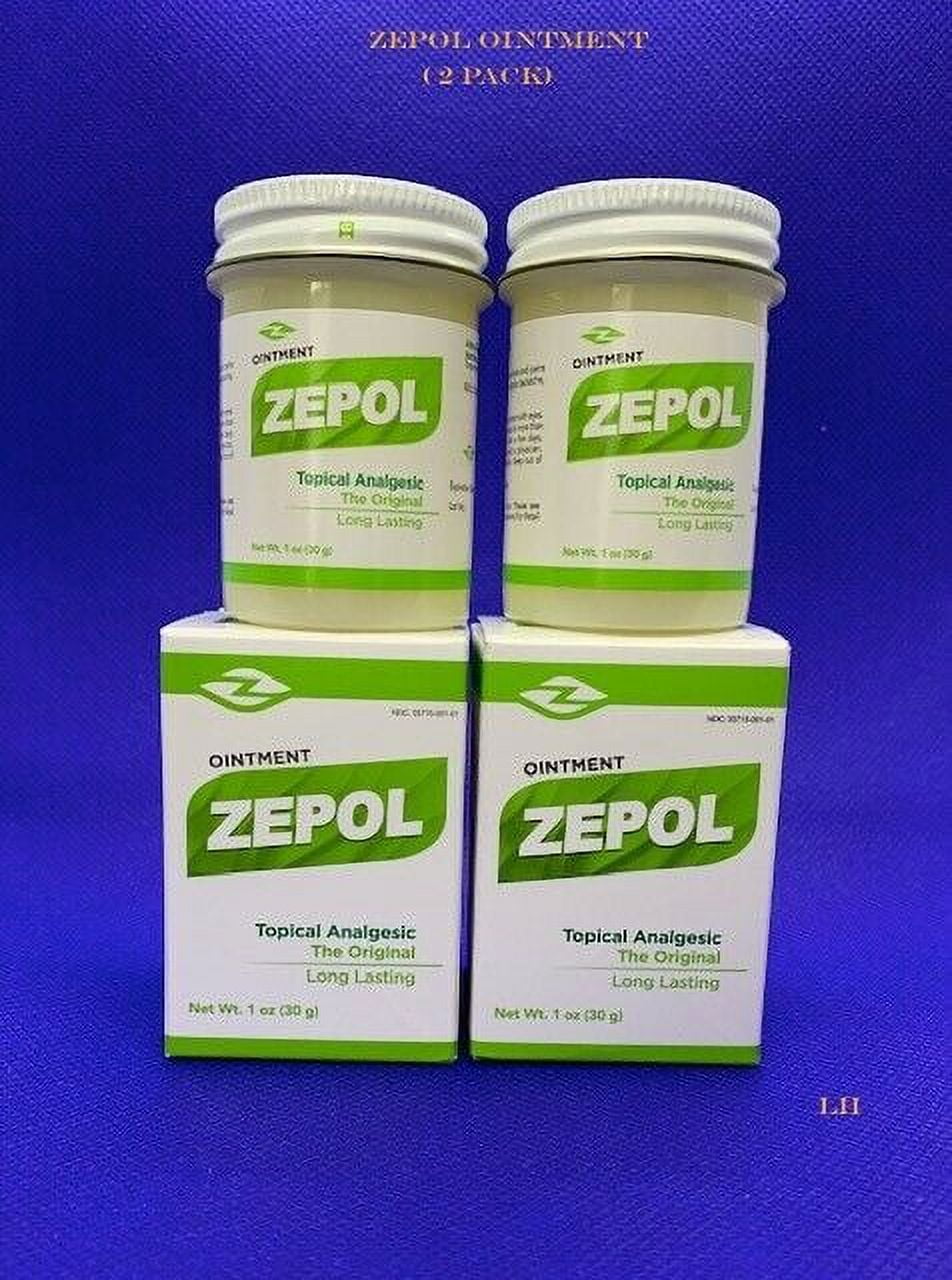 2 ZEPOL Topical Analgesic Ointment 1 Oz ***ORIGINAL*** - Walmart.com