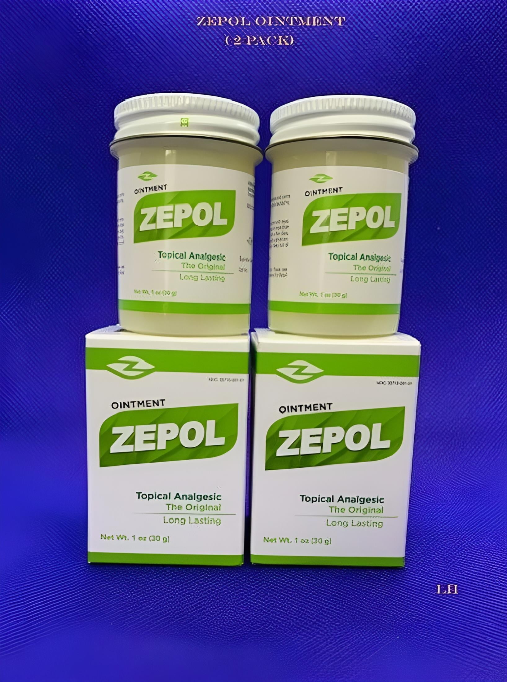 Zepol Topical Analgesic Ointment, Camphor and Menthol, 1 Oz, Fast Pain ...