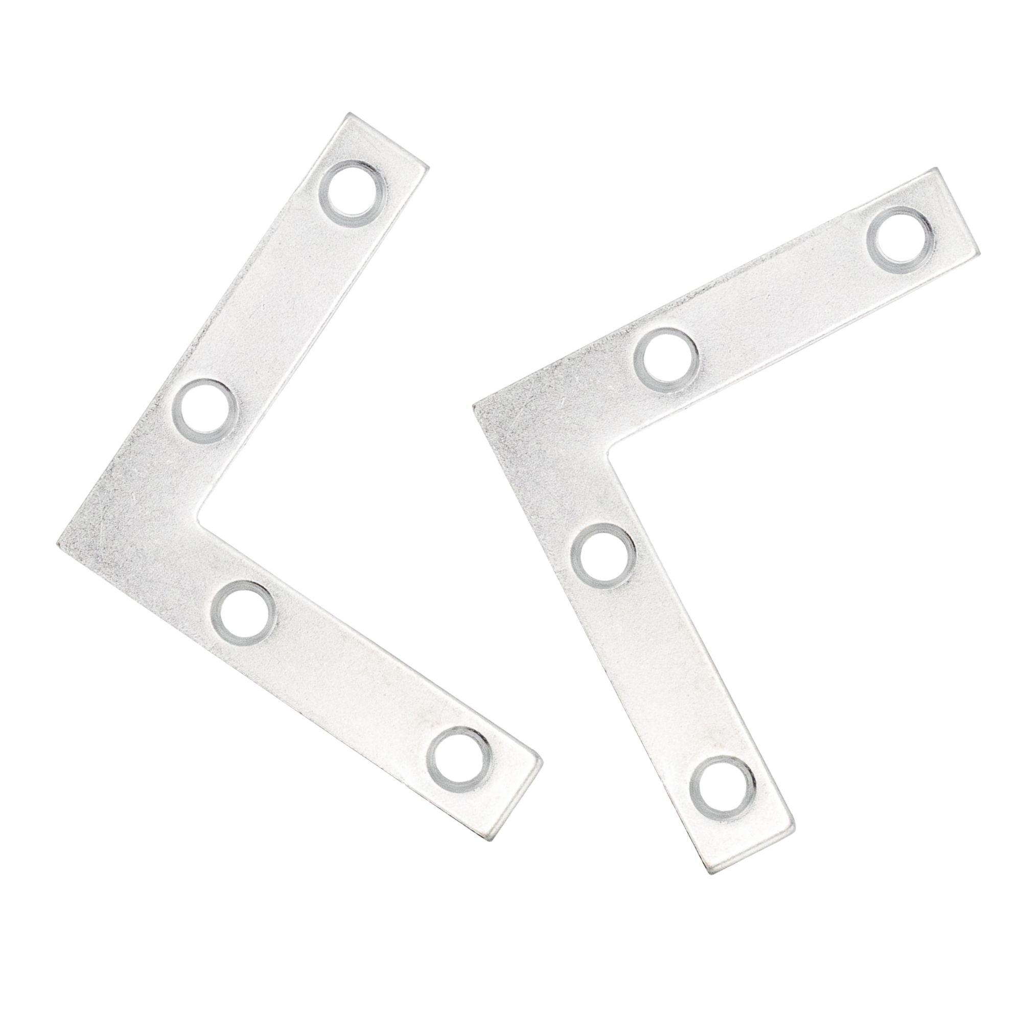 2" Zinc-Plated Corner Braces for Reinforcing Corner Joints - With ...
