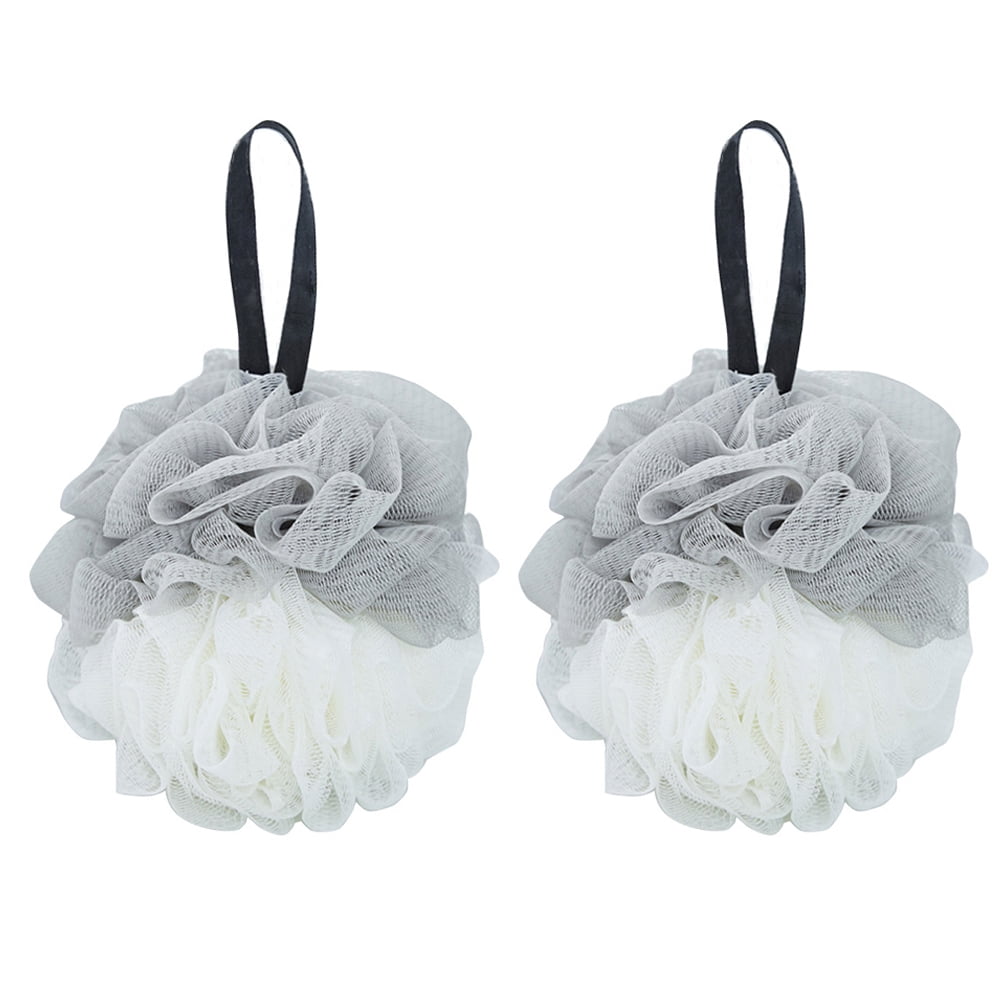 2 adult bath balls two-color bath flower lovely rubbing bath ball bath ...