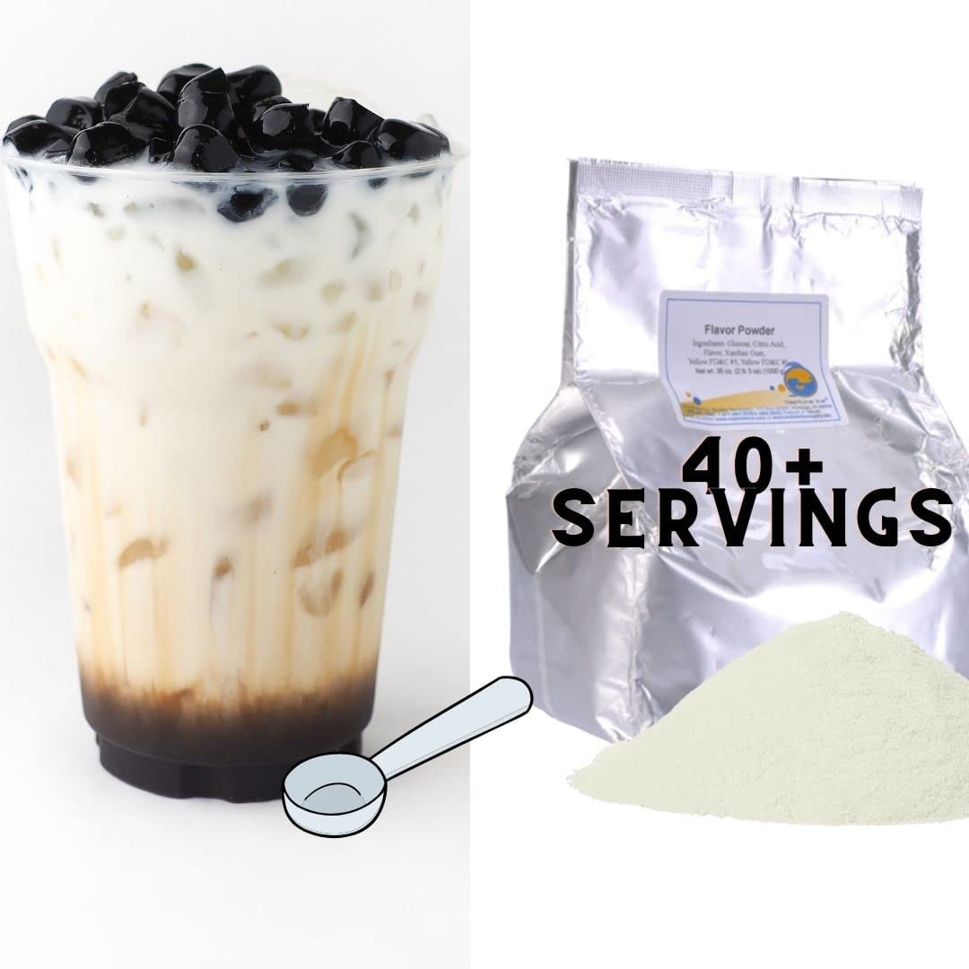 2 bags 80-90 drinks of Boba Powder Variety for Tapioca Pearls Fruit ...