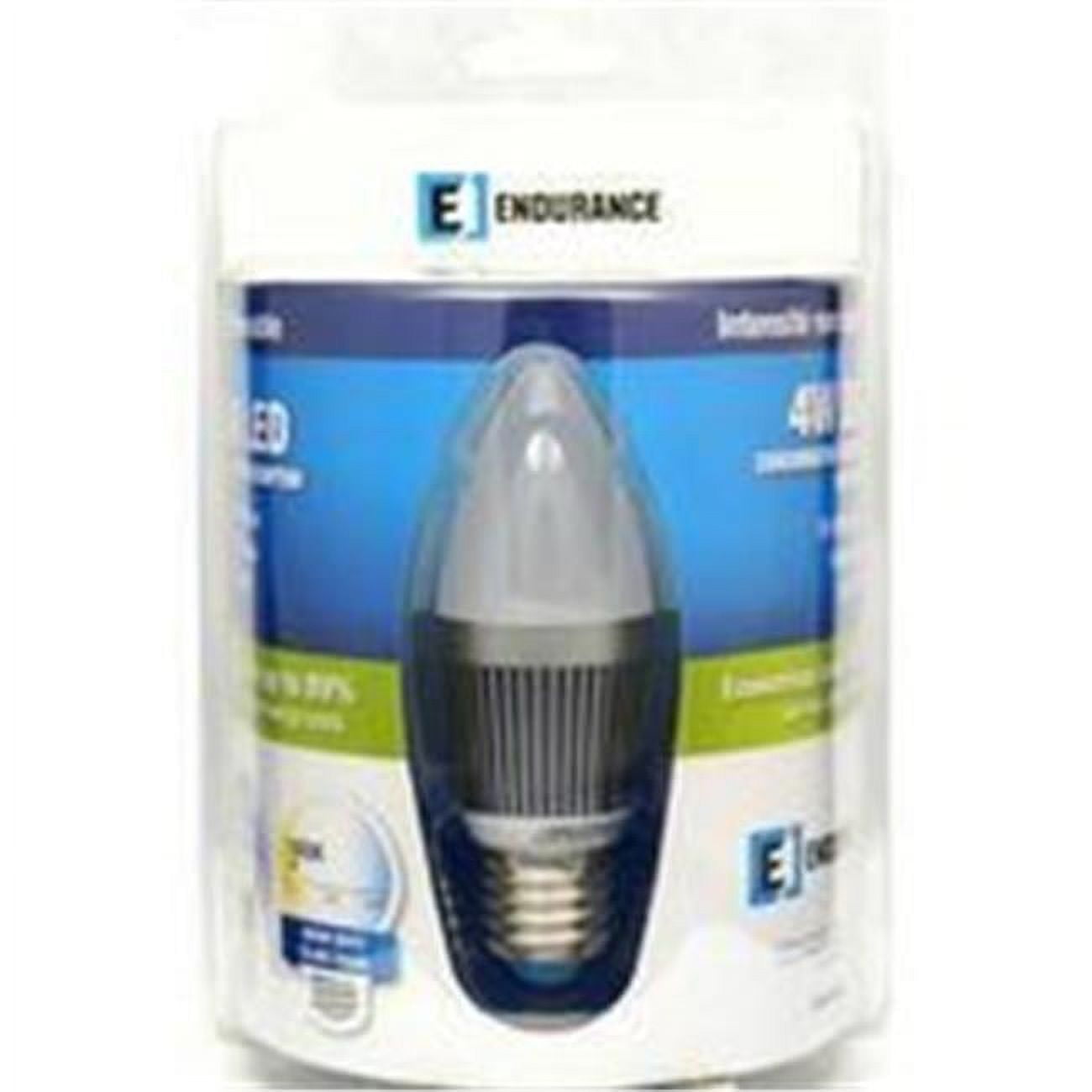 (2 bulbs) Sylvania Glass LED, B10 Light Bulb, 60 watt equivalent, 2700K ...