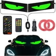 2 count 23.4"x4.7" Eyes for Windshield - Devil Eyes Light Strips with ...