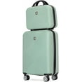 2 count Carry on Luggage Set, Airline Approved 20 Inch Luggage with ...