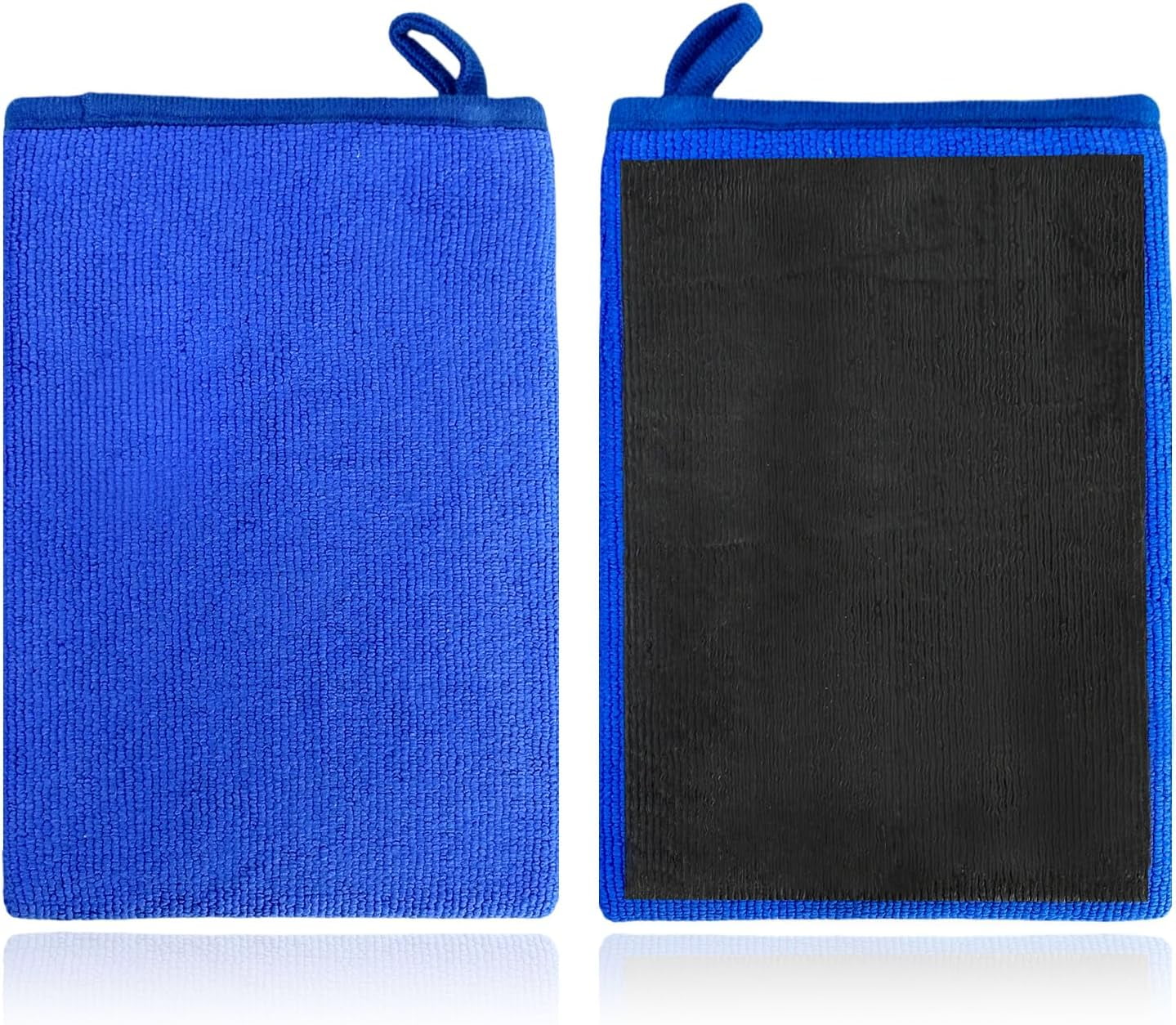 2 count Clay Mitt, Scratch-Free Microfiber Clay Bar Alternative Mitt ...