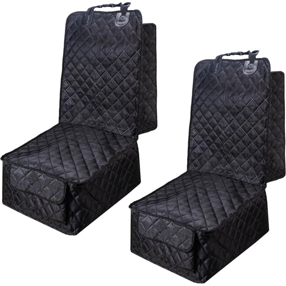 2 count Front Seat Cover, Full Protection Seat Cover with Side Flaps ...