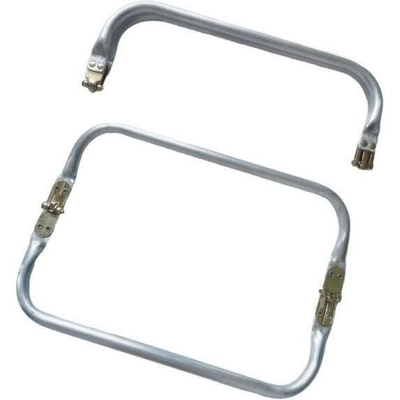 2 count Metal Frame Purse Clasp Lock for Bag Making 10" Metal Frame ...