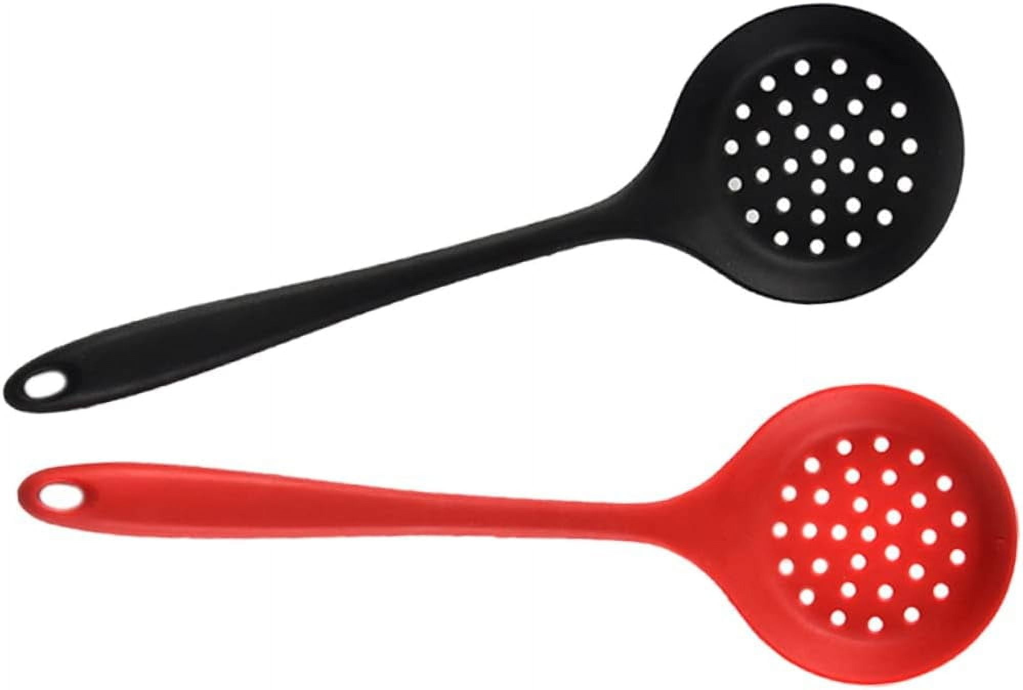 2 count Professional Skimmer Strainers Cooking Strainer Cooking Skimmer Colander Nonstick ...