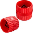 2 count Red Inner-Outer Reamer Pipe and Tube Deburring Reamer Tubing ...