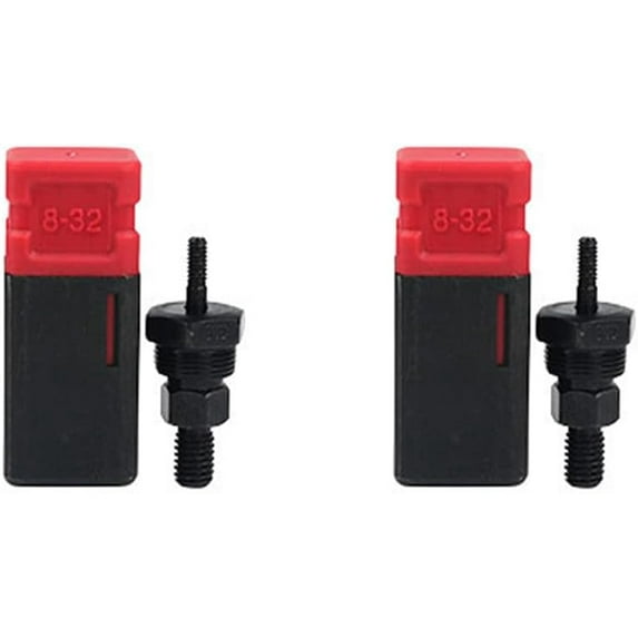 2 count Rivet Nut Mandrel and Nose Accessary, 8-32 Rivet Nut Tool Tip ...
