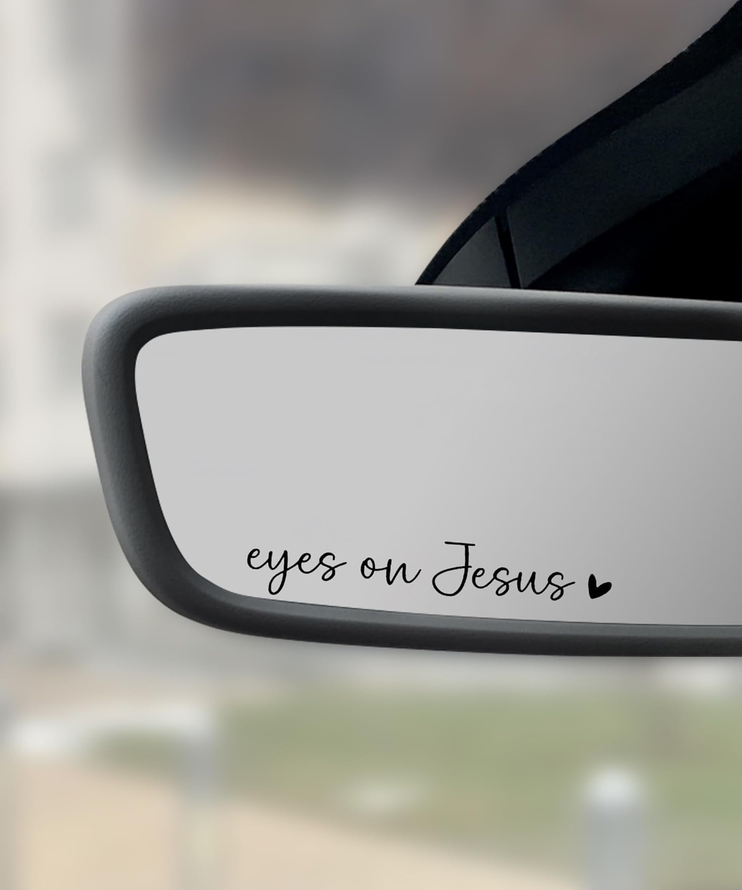 2 count Stickers,Christian , Stickers for , Accessories Rearview Mirror ...