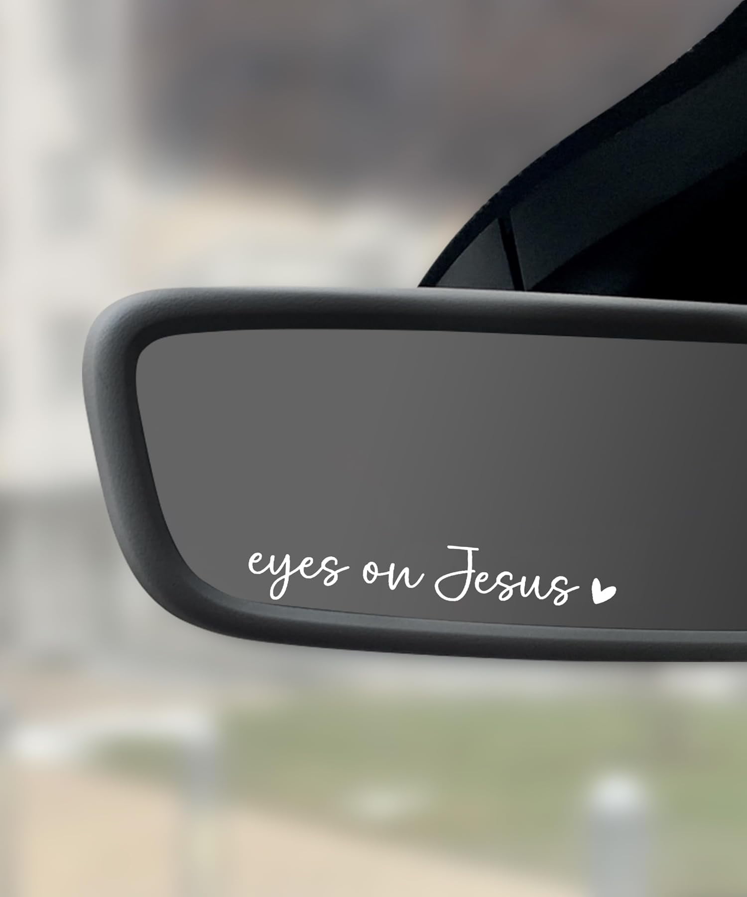 2 count Stickers,Christian , Stickers for , Accessories Rearview Mirror ...