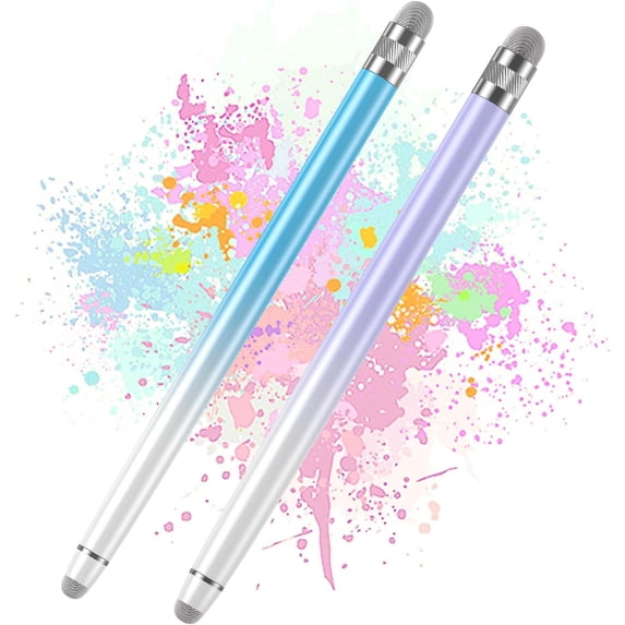 2 count Stylus Pens for Touch Screens,Stylus Pen for /iPad/Tablet ...