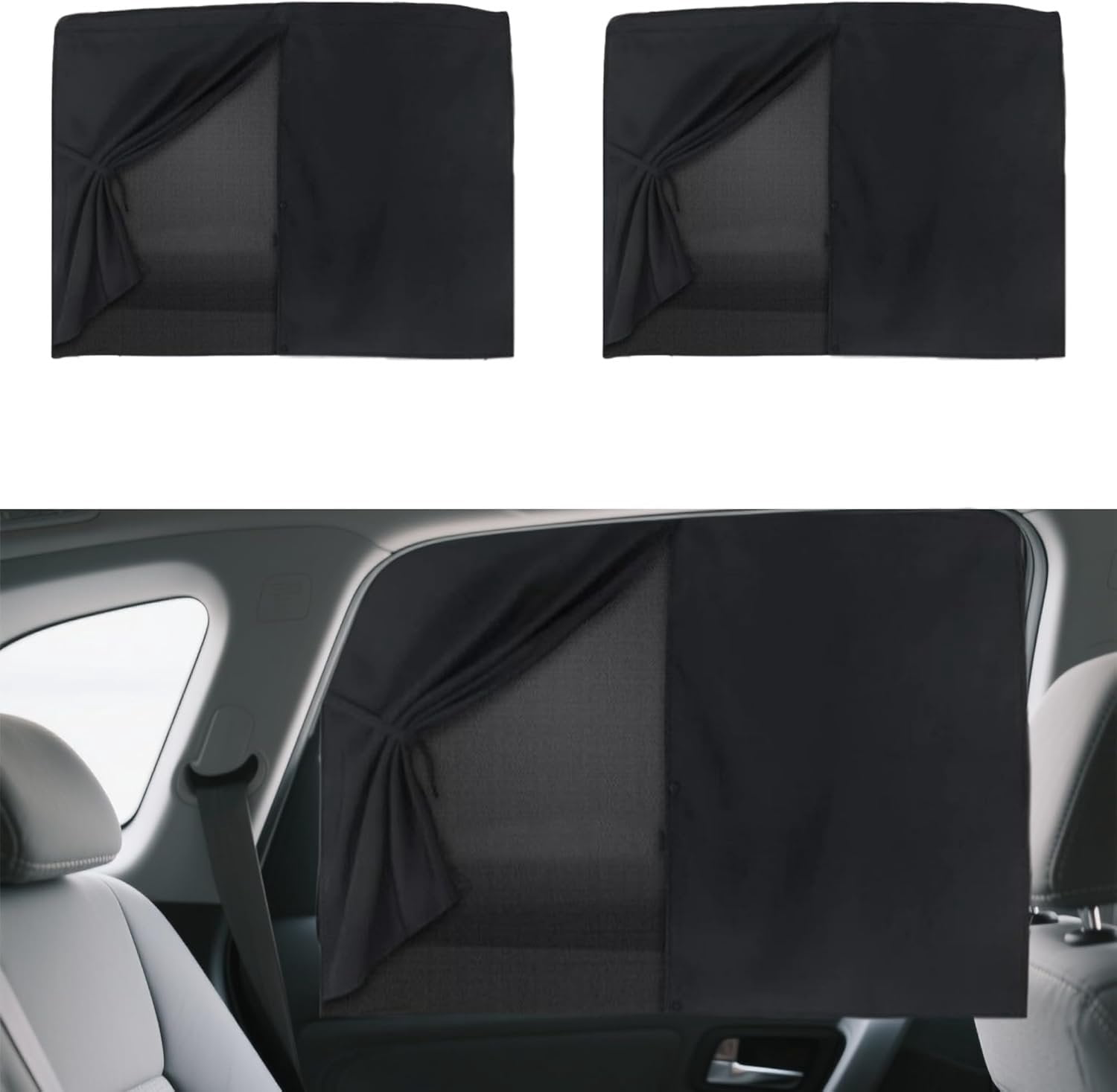 2 count Window Shades, Double Layer Window Screen for Protection, UV ...