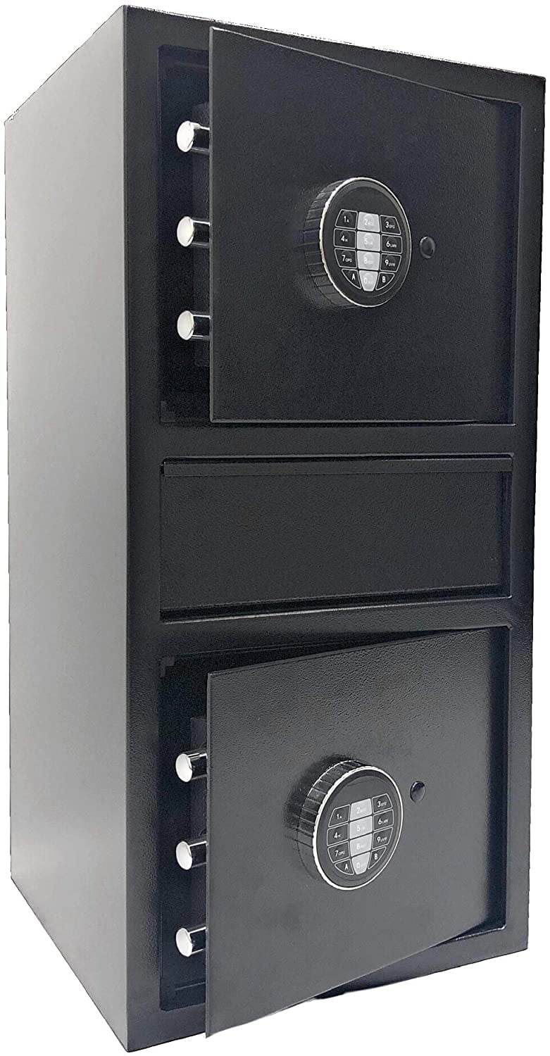 Southeastern Sturdy Metal Double Door Lockbox: Low-Profile Electronic ...