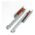 2-fold Half Rebound Press Push To Open Undermount Drawer Slides,Hidden ...