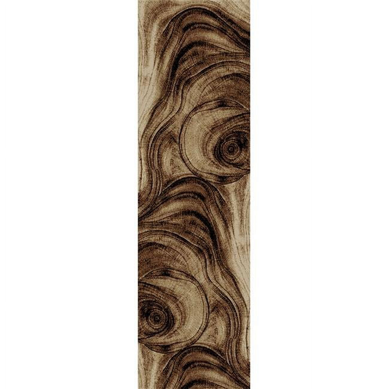 2 ft. 3 in. x 7 ft. 7 in. Flat Top Rectangle Area Rug - Brown - Walmart.com