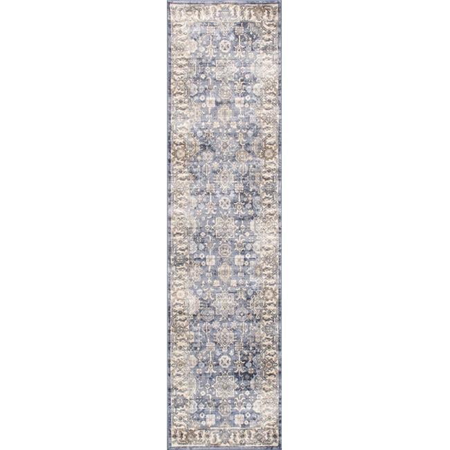2 ft. 6 in. x 10 ft. Amadeus Design Power Loom Runner Rug, Beige ...
