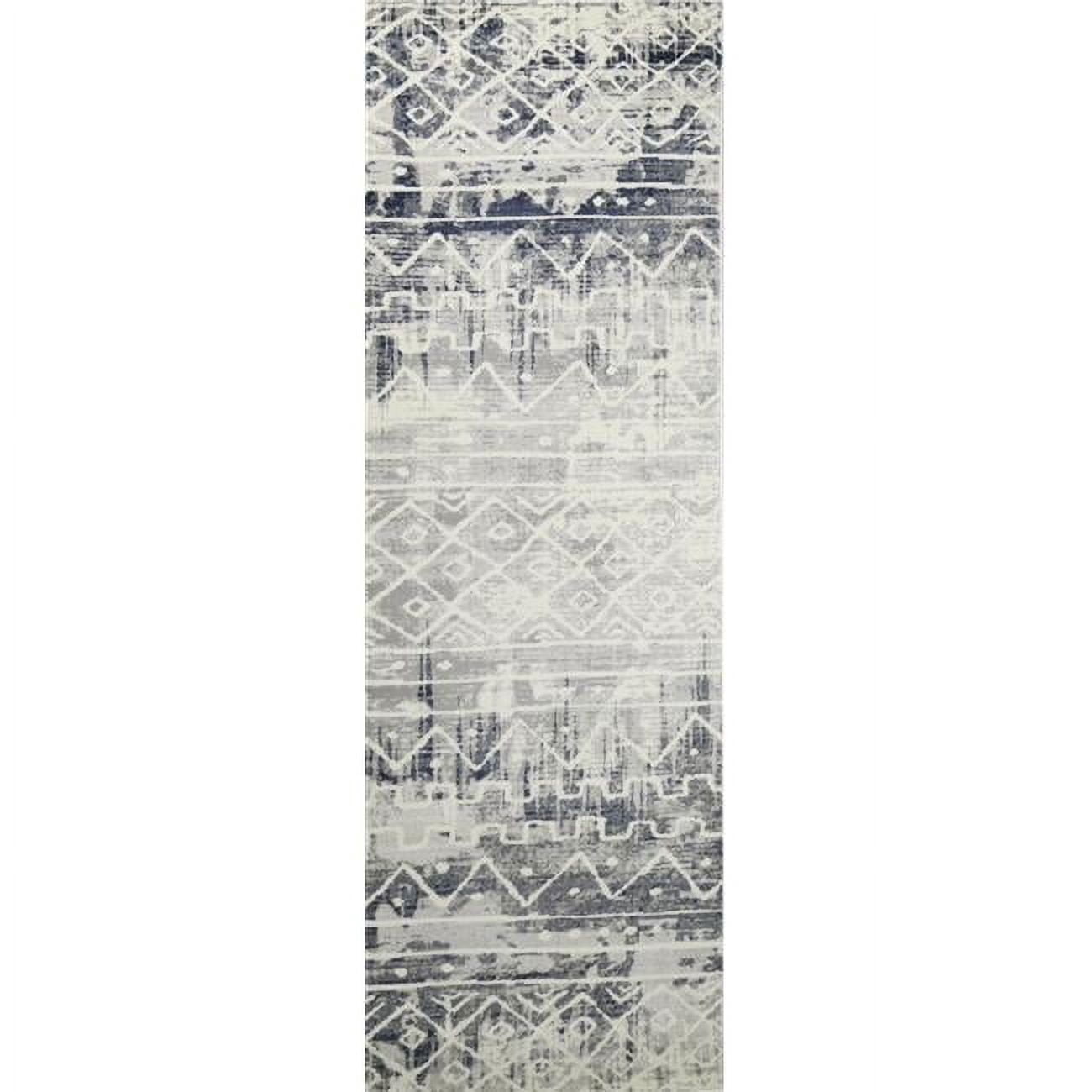 2 ft. 6 in. x 8 ft. Cambridge Geometric Transitional Polypropylene ...