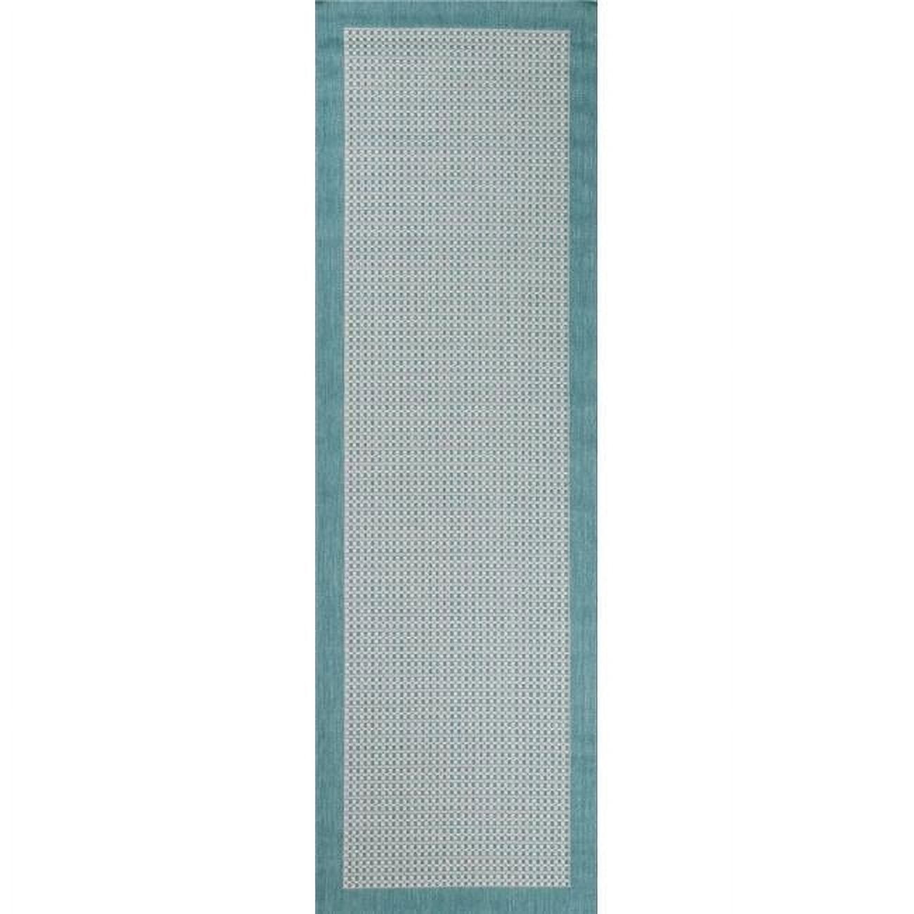 2 ft. 6 in. x 8 ft. Lanai Geometric Transitional Polypropylene Power ...