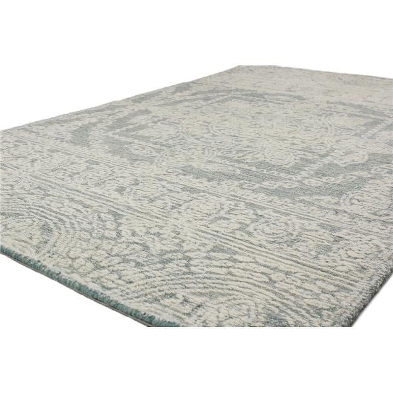 2 ft. 6 in. x 8 ft. Verona Transitional 100 Percent Wool Hand Tufted ...