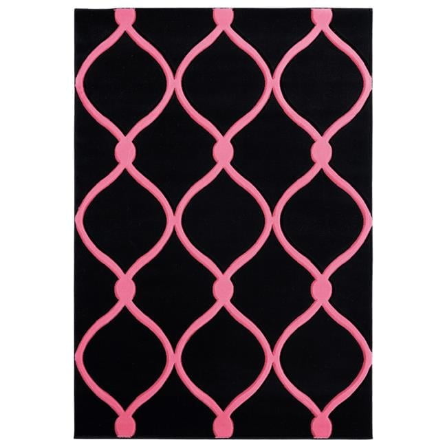 2 ft. 7 in. x 4 ft. 2 in. Bristol Rodanthe Pink Rectangle Rug - Walmart.com