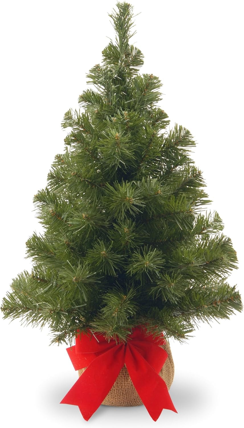 2 ft. Noble Spruce Tree - Artificial, Potted, Suitable for Indoors ...