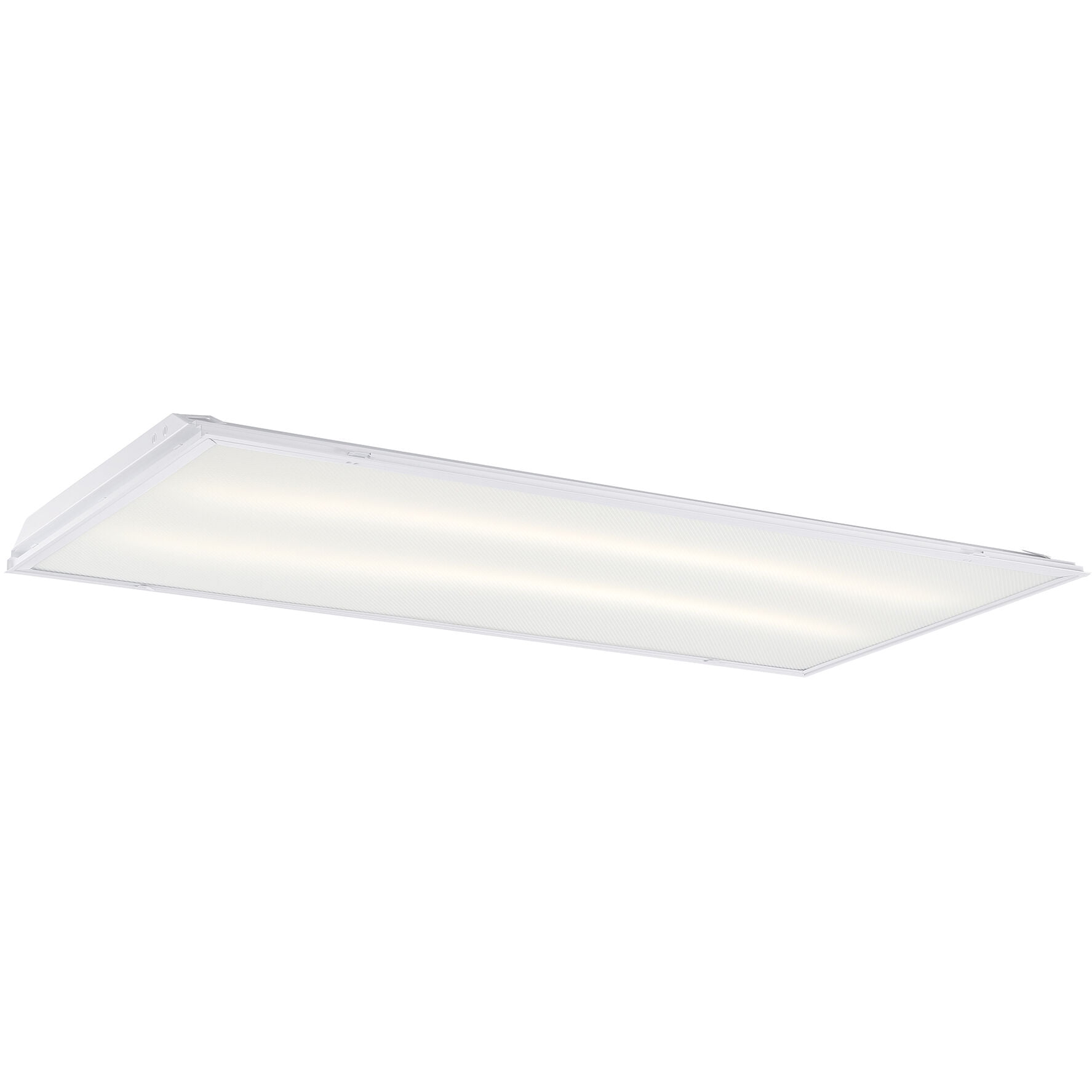 2 ft X 4 ft 36-Watt Prismatic Lens LED Backlit Troffer 4000K Bright ...