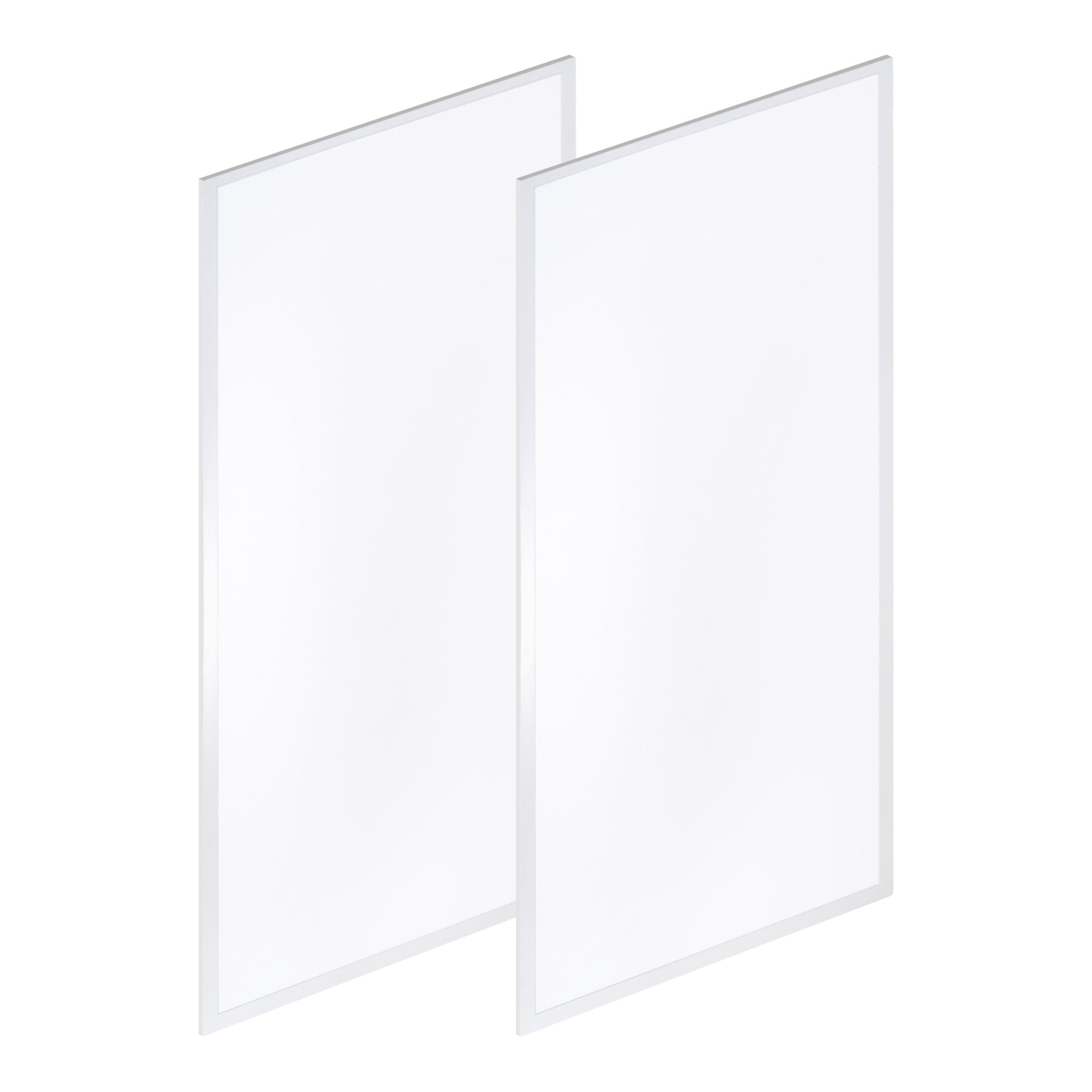 2 ft. X 4 ft. 50-Watt Dimmable Integrated LED Flat Panel Flush Mount ...