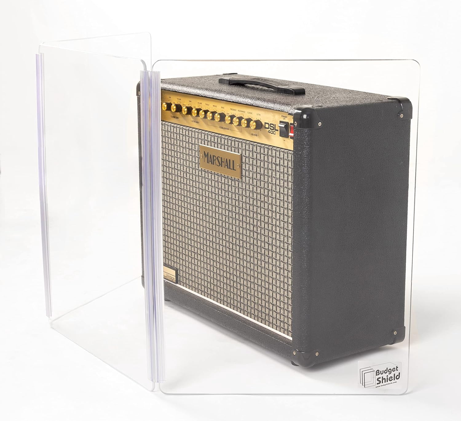 2 ft tall, 3 panel guitar amp shield screen (2 ft X 4.5ft) for ...