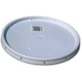 2 gal Encore Plastics 1044796 White Tear-Strip Gasketed Lid - Walmart.com