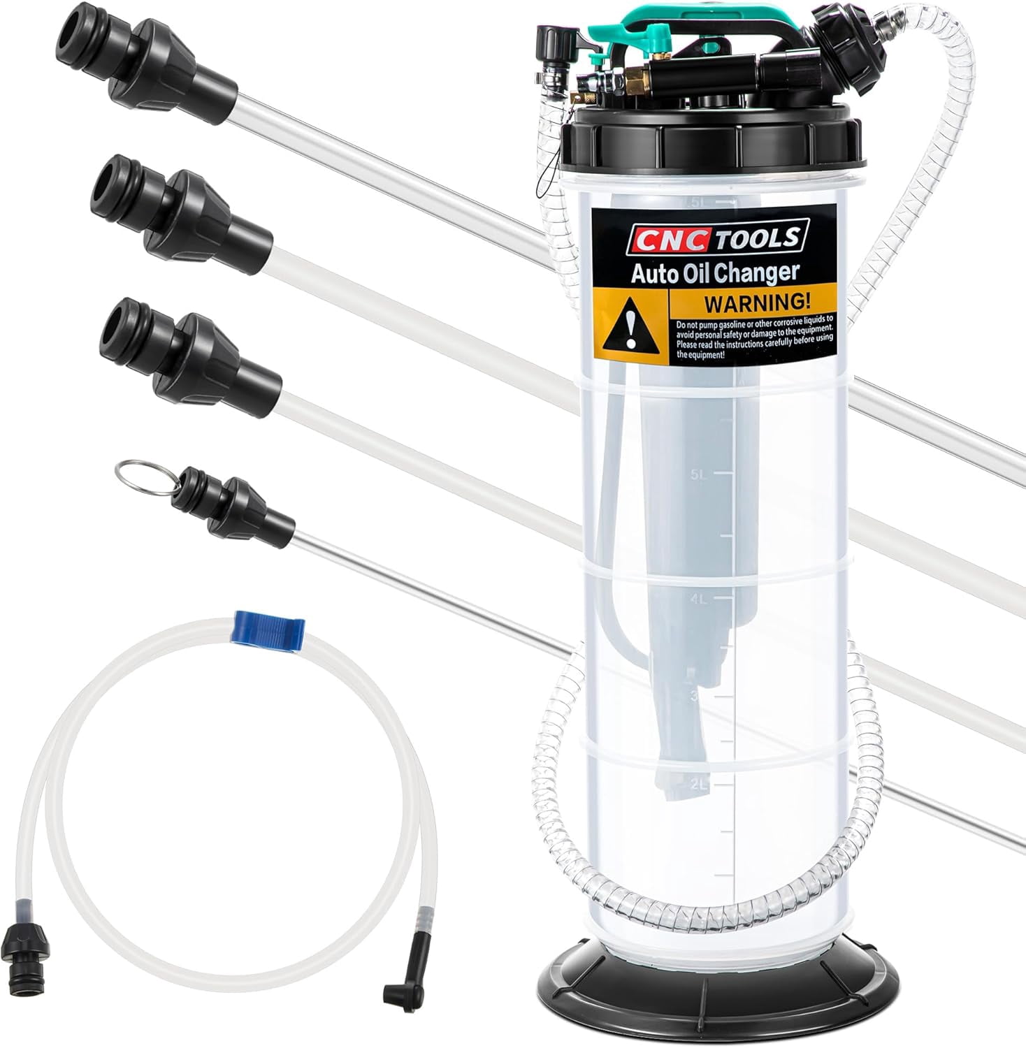 **2 gallon/7.5 l manual pneumatic fluid extractor, automotive oil ...