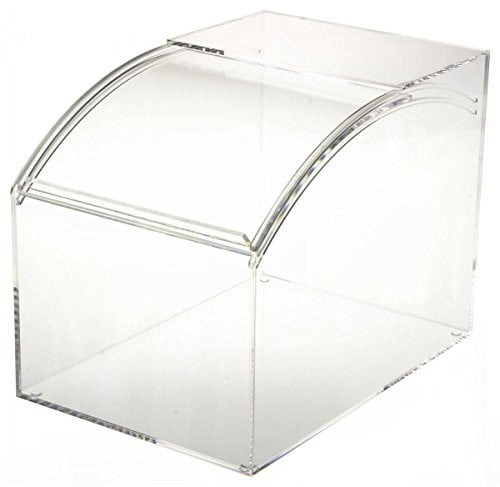 2-gallon Bulk Food Bin for Counters, Clear Acrylic Candy Dispenser with ...